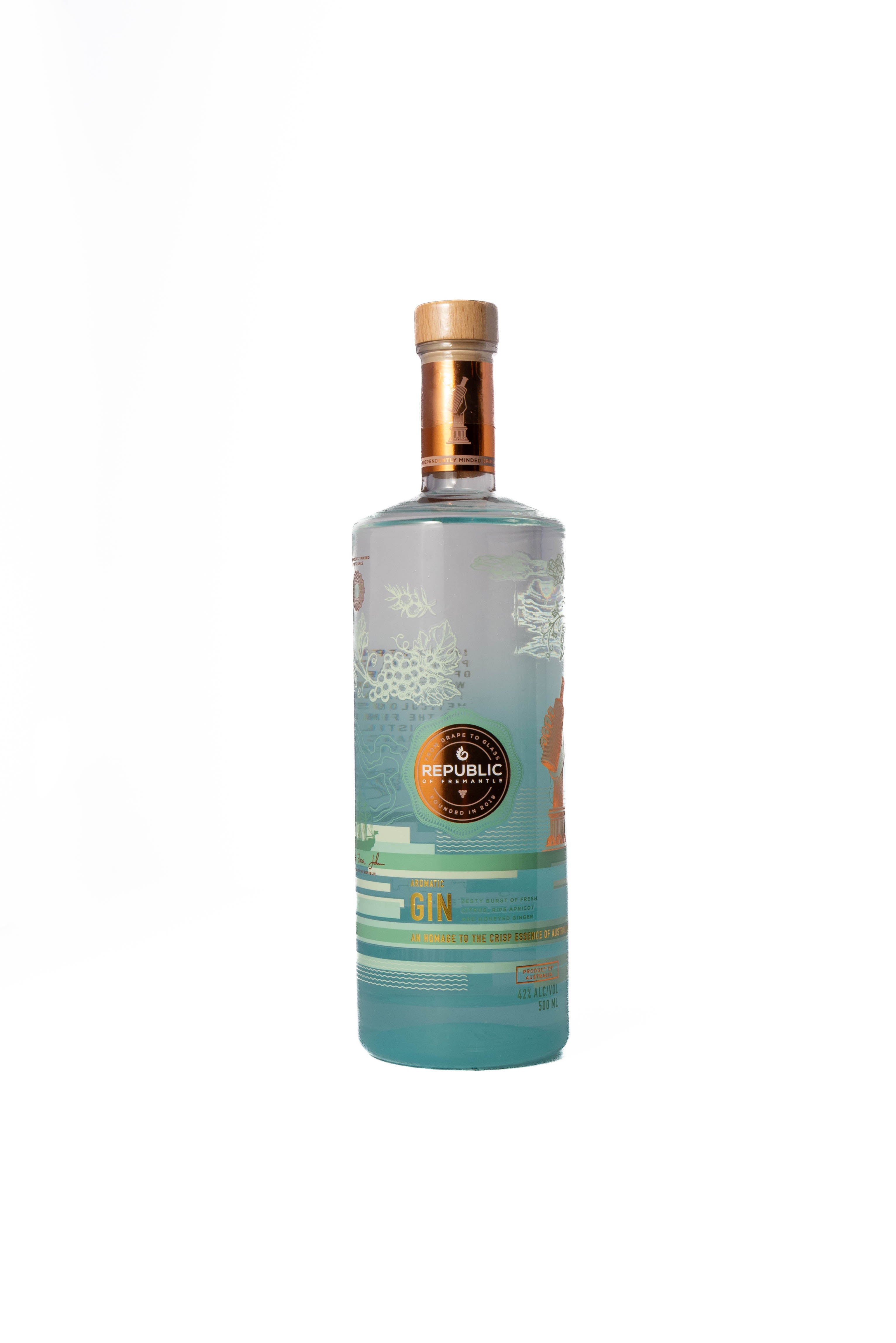 Republic Of Fremantle 'Aromatic Gin' 500ml - Heritage Wine Store ...